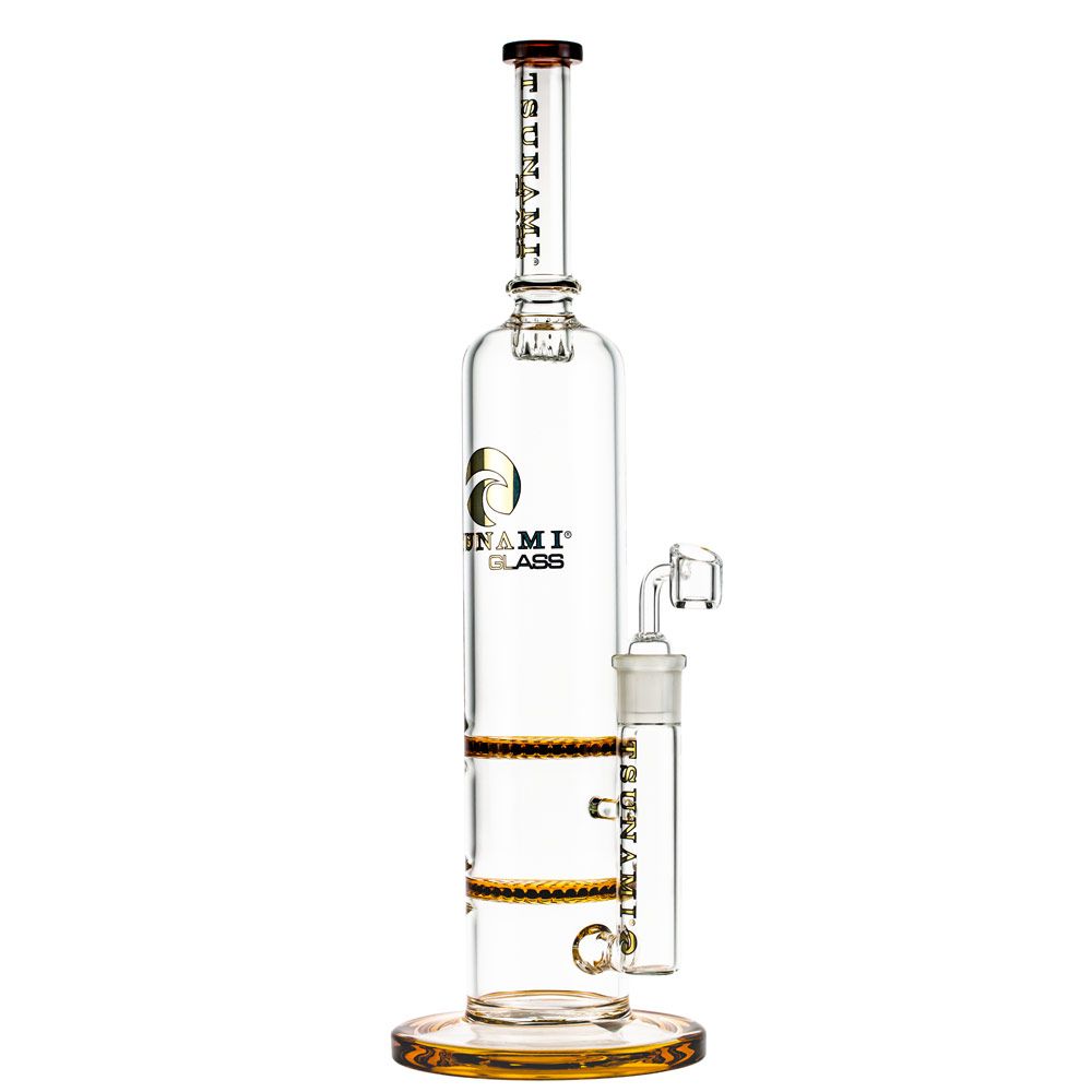 Tsunami Waterpipe Double Honeycomb Dab Rig • Jetzt Kaufen | Puff Puff ...